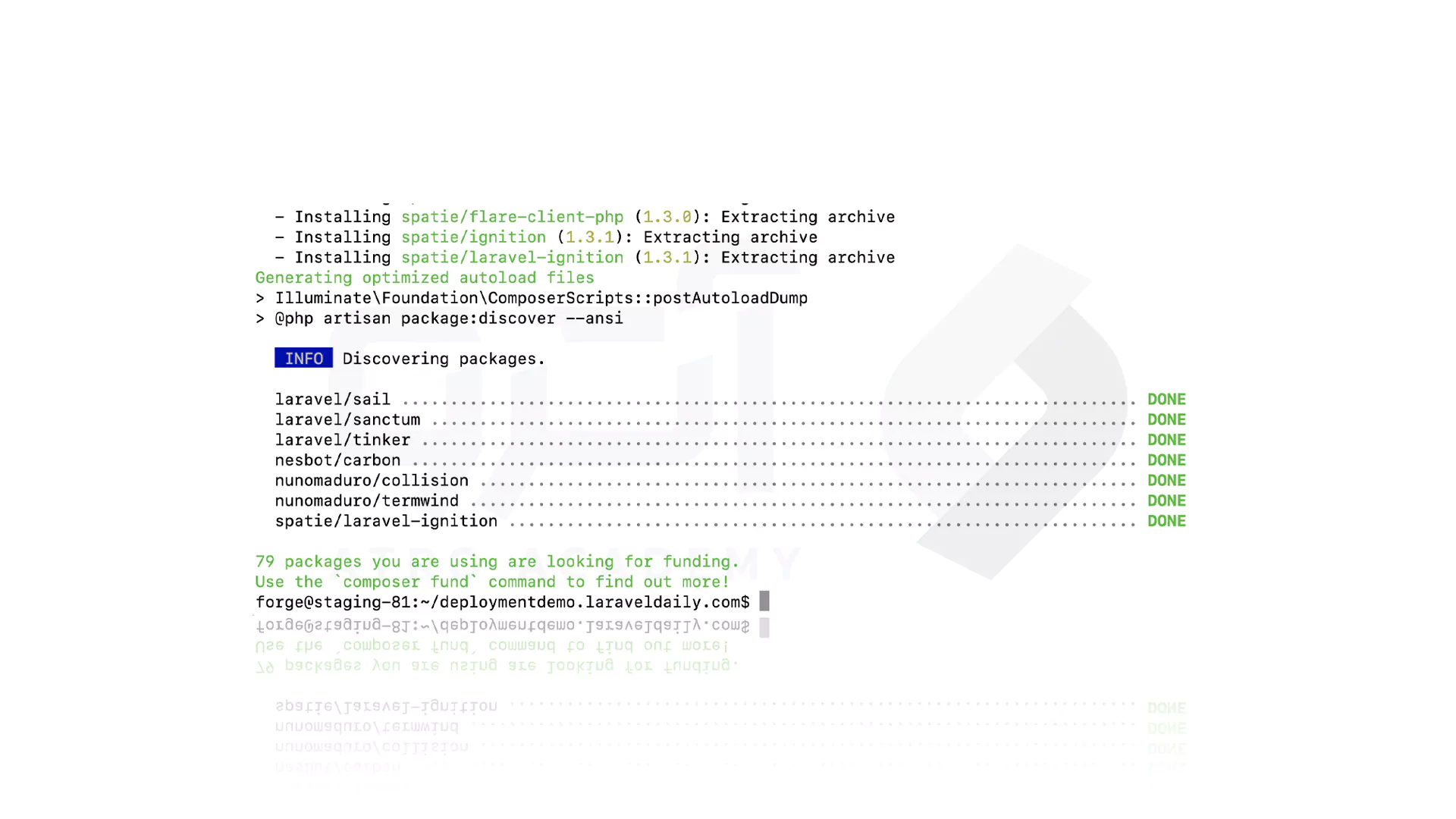 آپلود پروژه لاراول روی سرور به صورت گام به گام